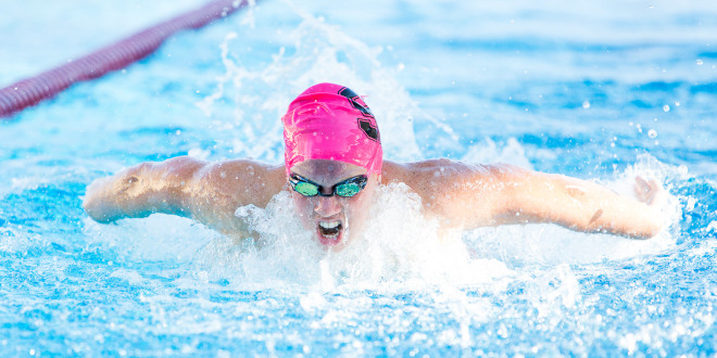 Women’s swimming and diving welcomes gold medalist, world record setter ...